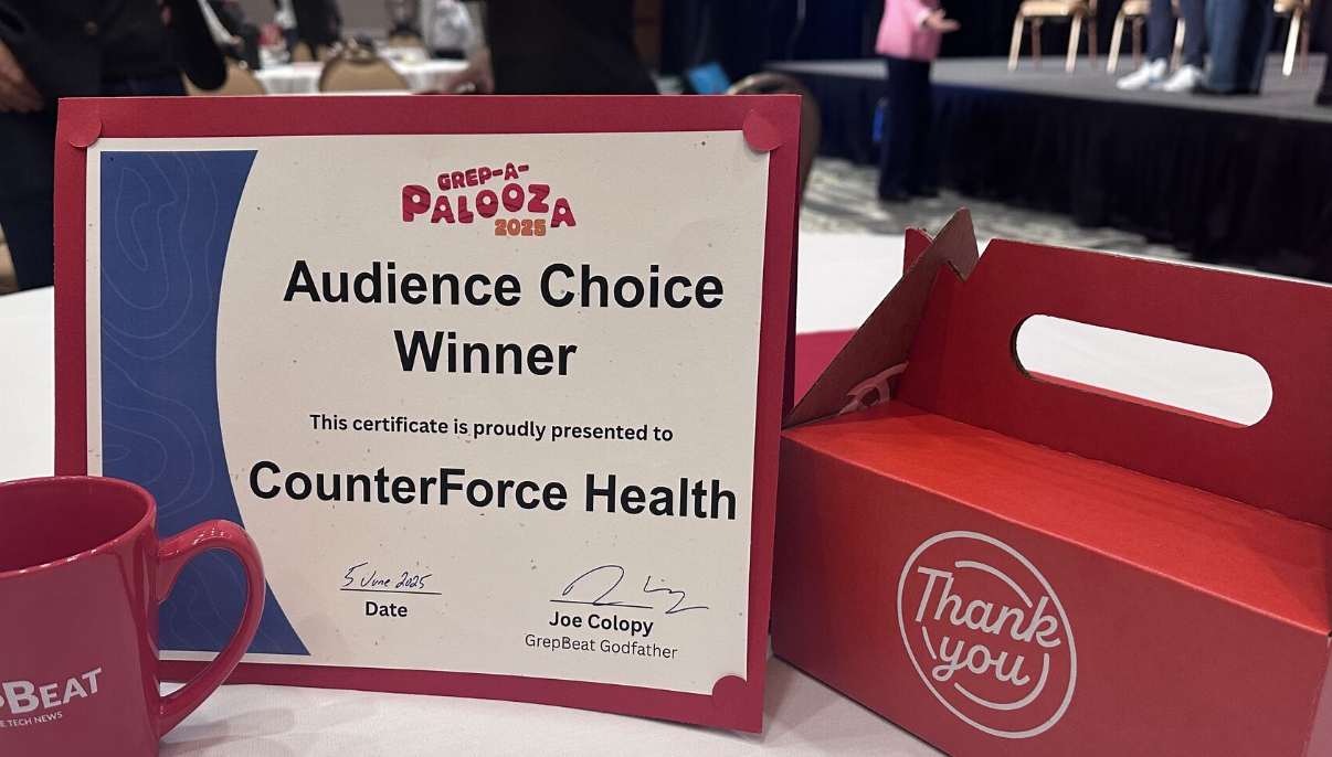 CounterForce Health Wins Big at the Grep-a-Palooza 2025